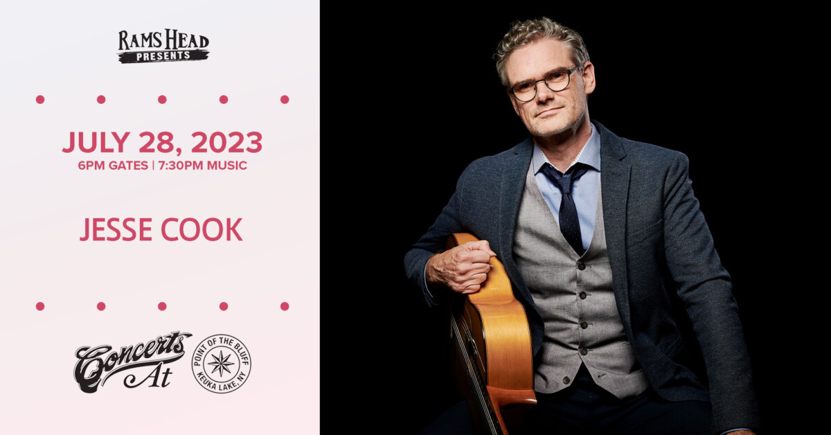 Jesse Cook at Point of the Bluff - Point of the Bluff Vineyards